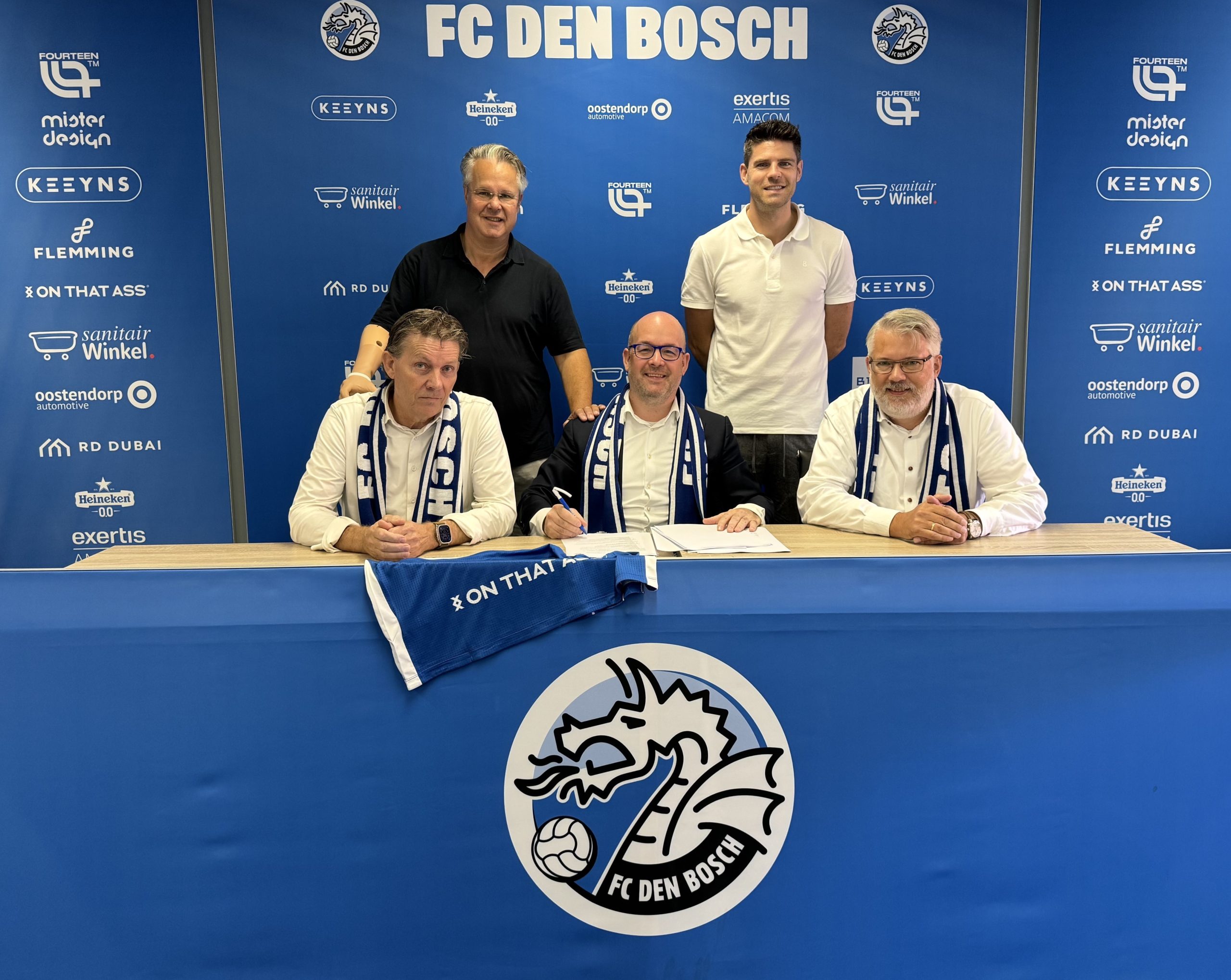 FC DEN BOSCH EN OOSTENDORP VERLENGEN SAMENWERKING MET 4 JAAR – FC Den Bosch